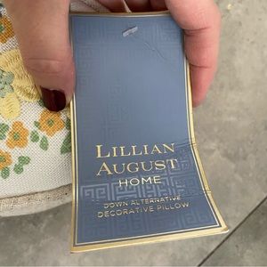 Lillian August | Accents | New Lillian August Home Spring Embroidered ...
